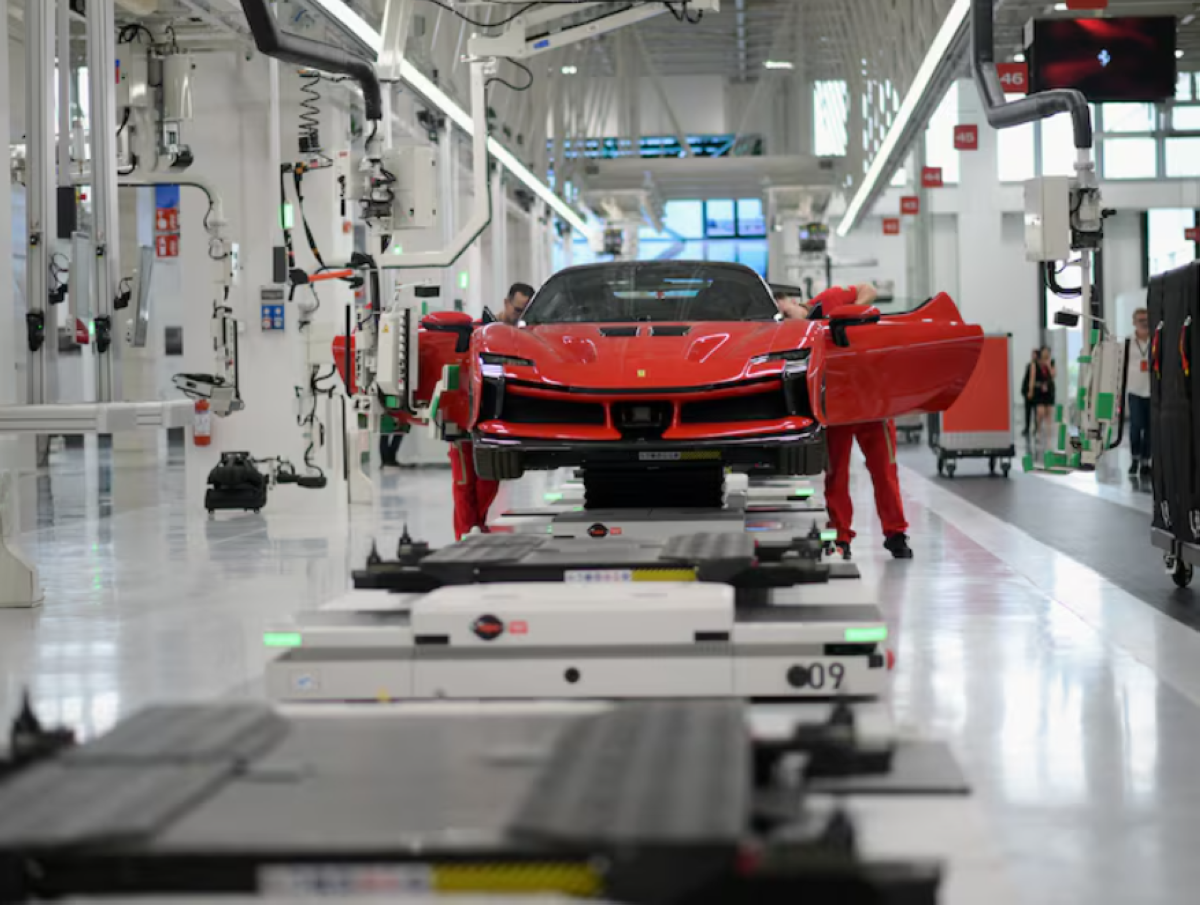 Ferrari's Luce leads bold leap into uncertain electric era