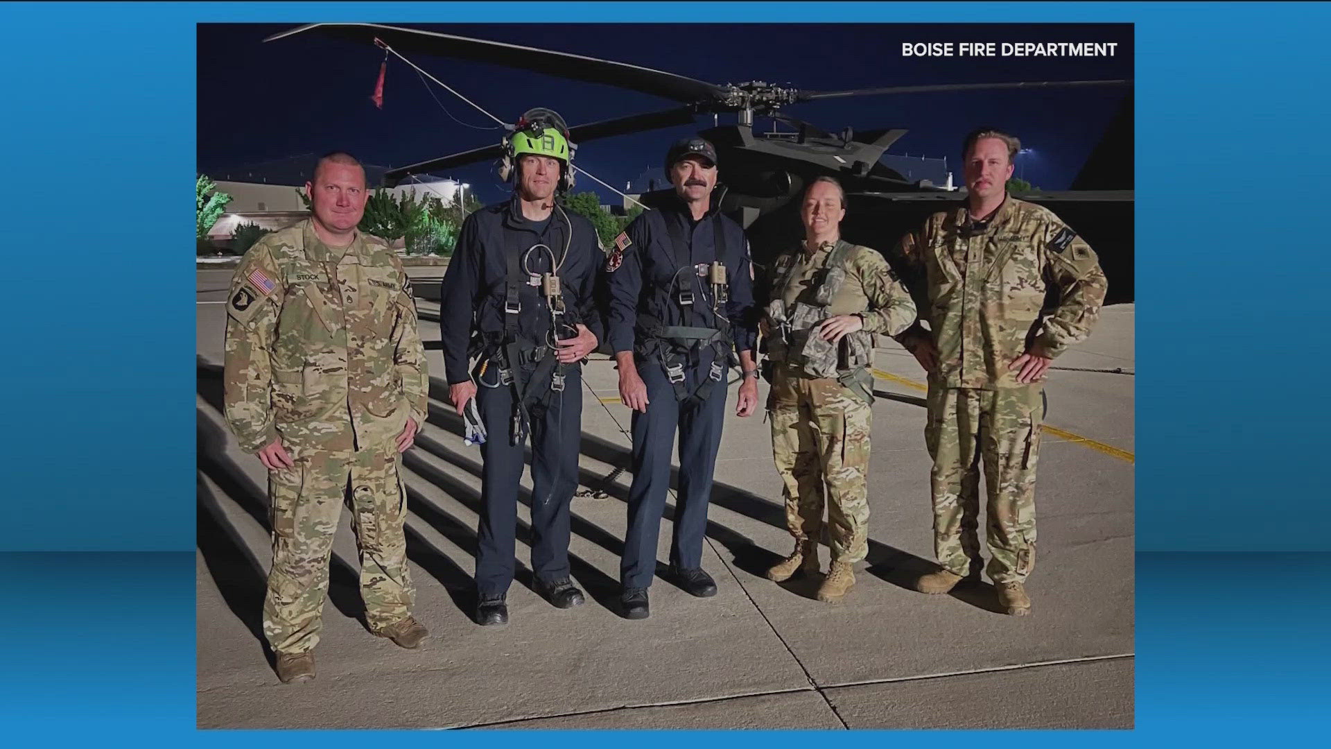 Boise Fire Department works with Idaho Air National Guard to save ...
