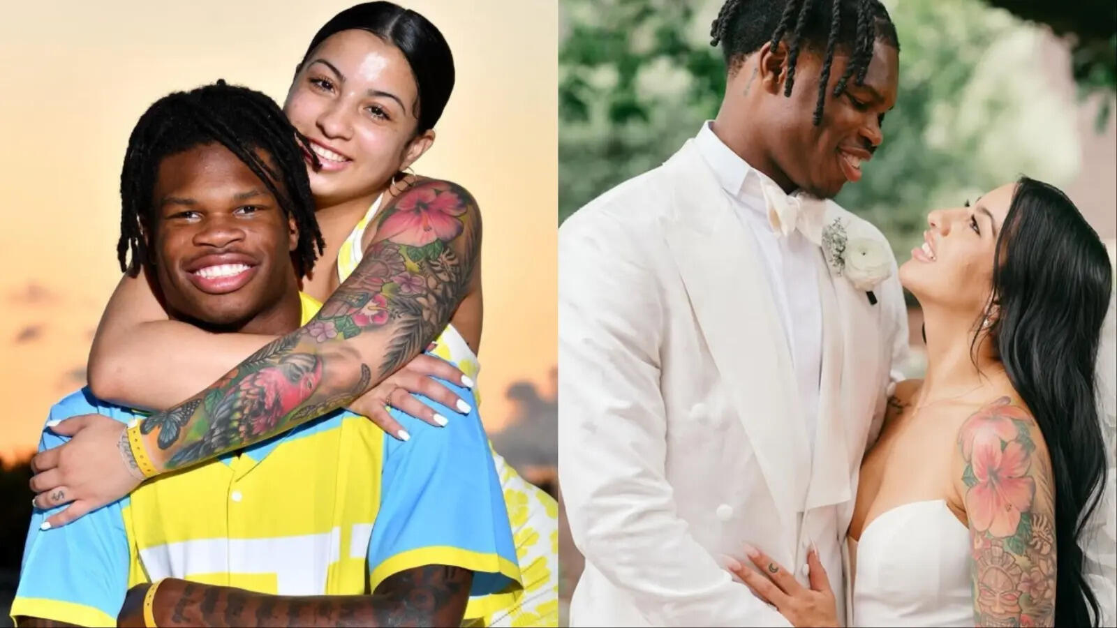 The 1-year itch: Travis Hunter and Leanna Lenee divorce rumors ...
