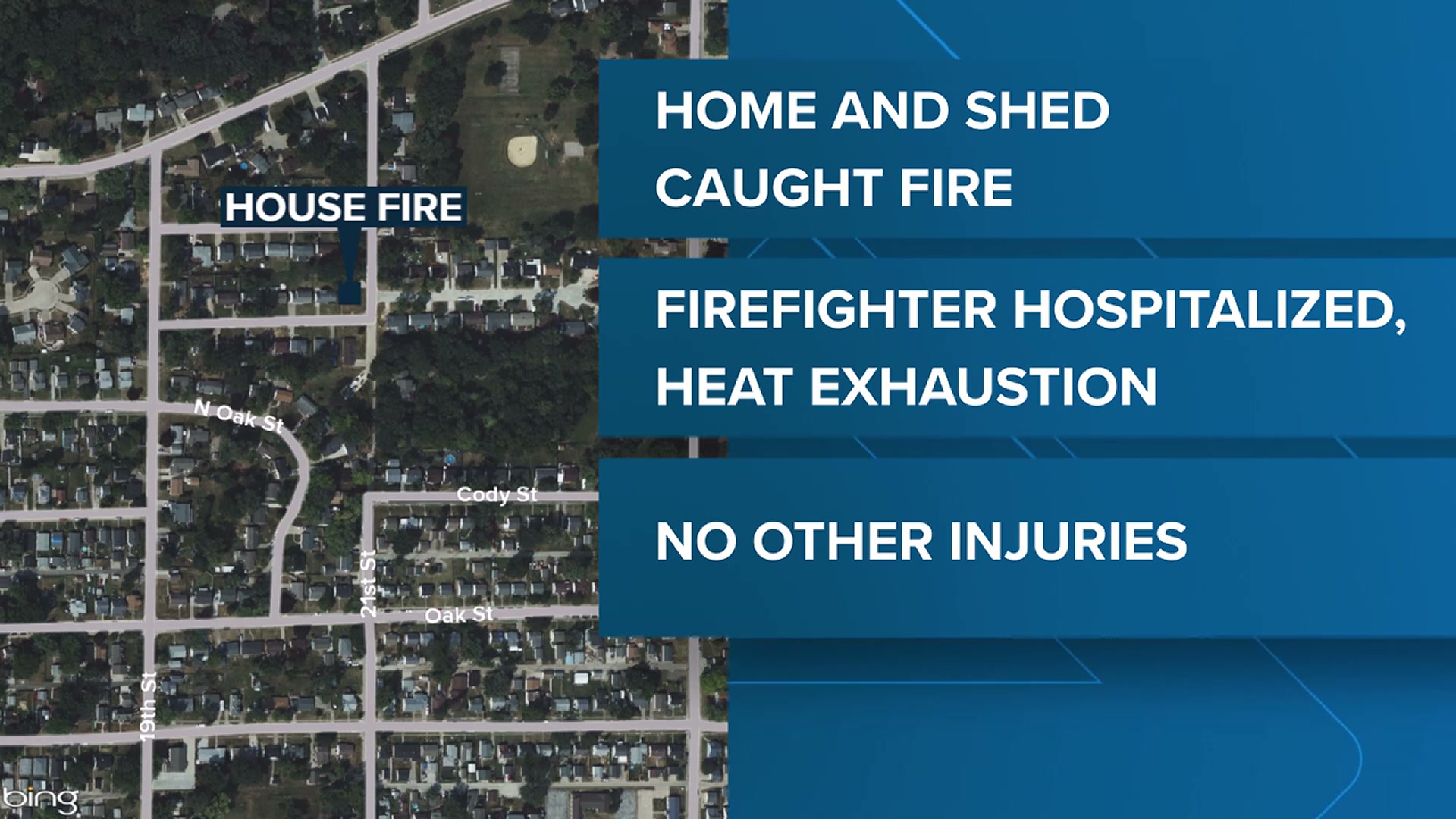 Firefighter hospitalized, one occupant and dog safe after Bettendorf ...