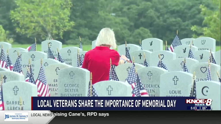 Local veterans highlight the importance of Memorial Day