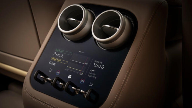 See the interior of the 2027 Ferrari Luce in full detail