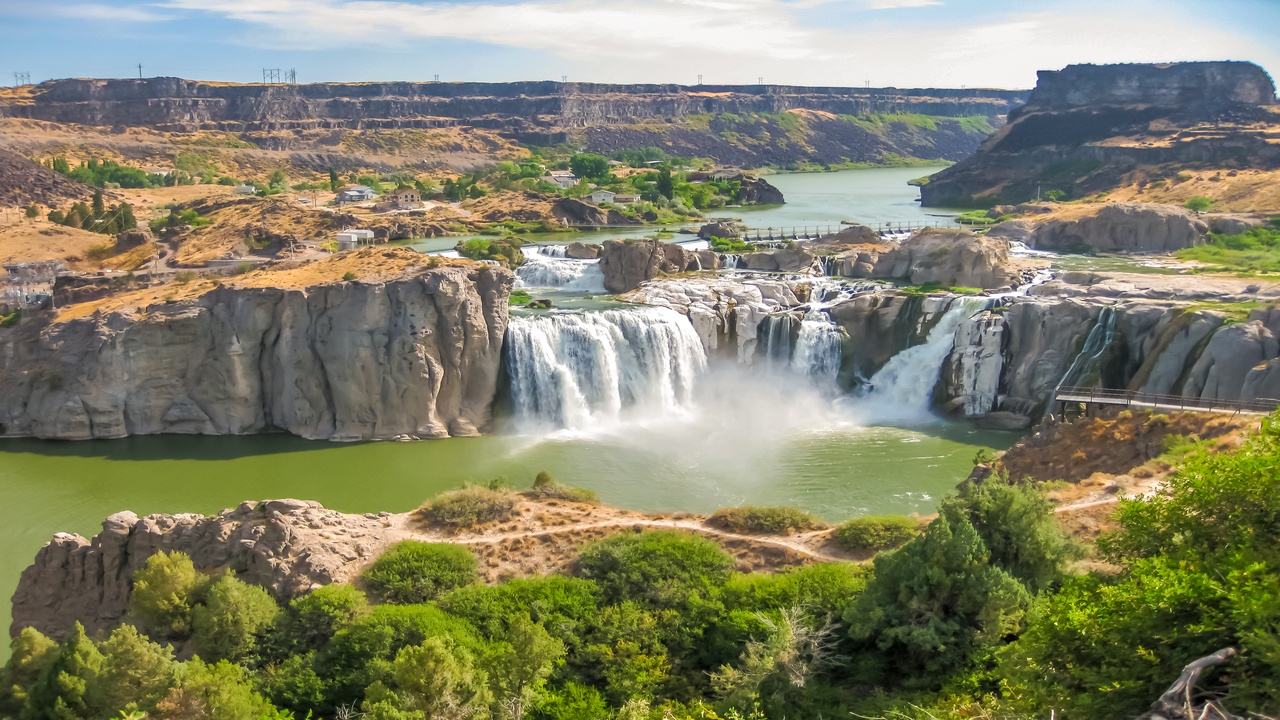 This Idaho waterfall is 45 feet taller than Niagara and almost no one ...