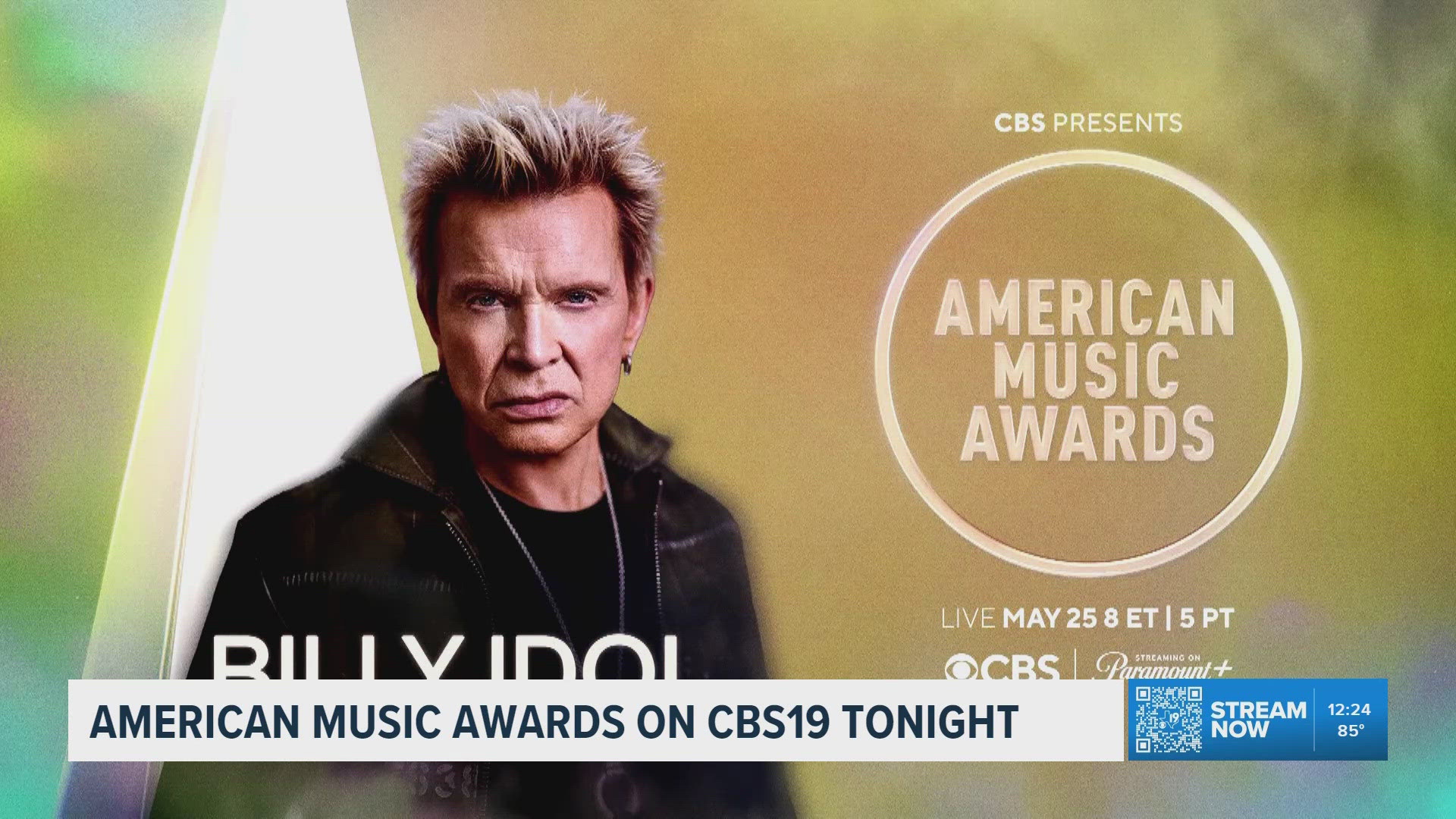Billy Idol set for lifetime achievement honor at American Music Awards