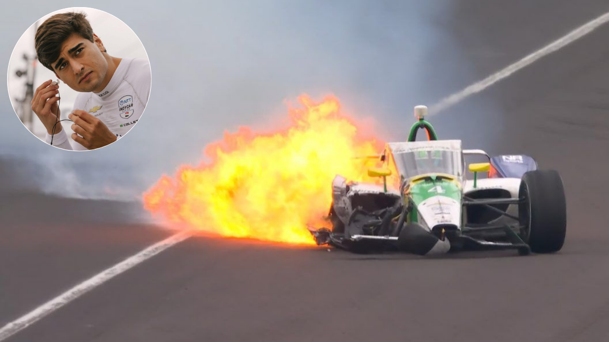 Brazilian rookie Caio Collet’s Indy 500 debut ends in heartbreak after ...