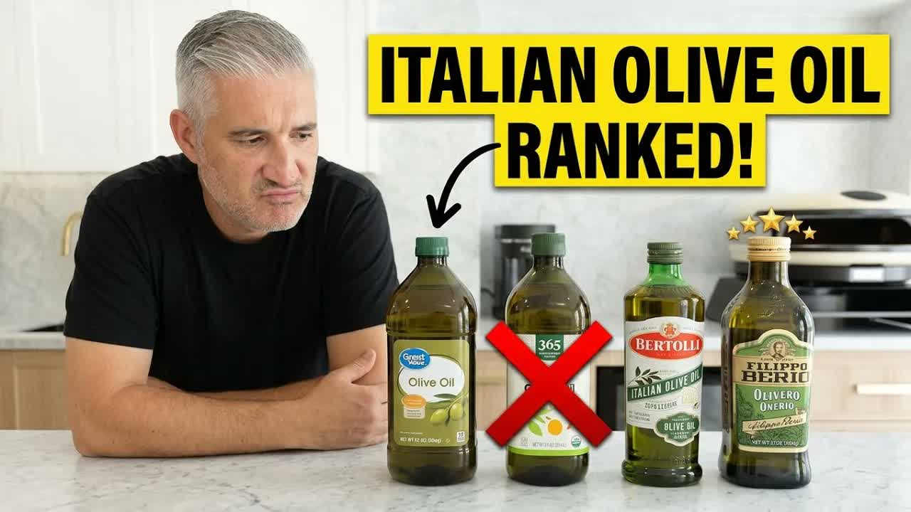 Ranking Italian olive oil from American supermarkets