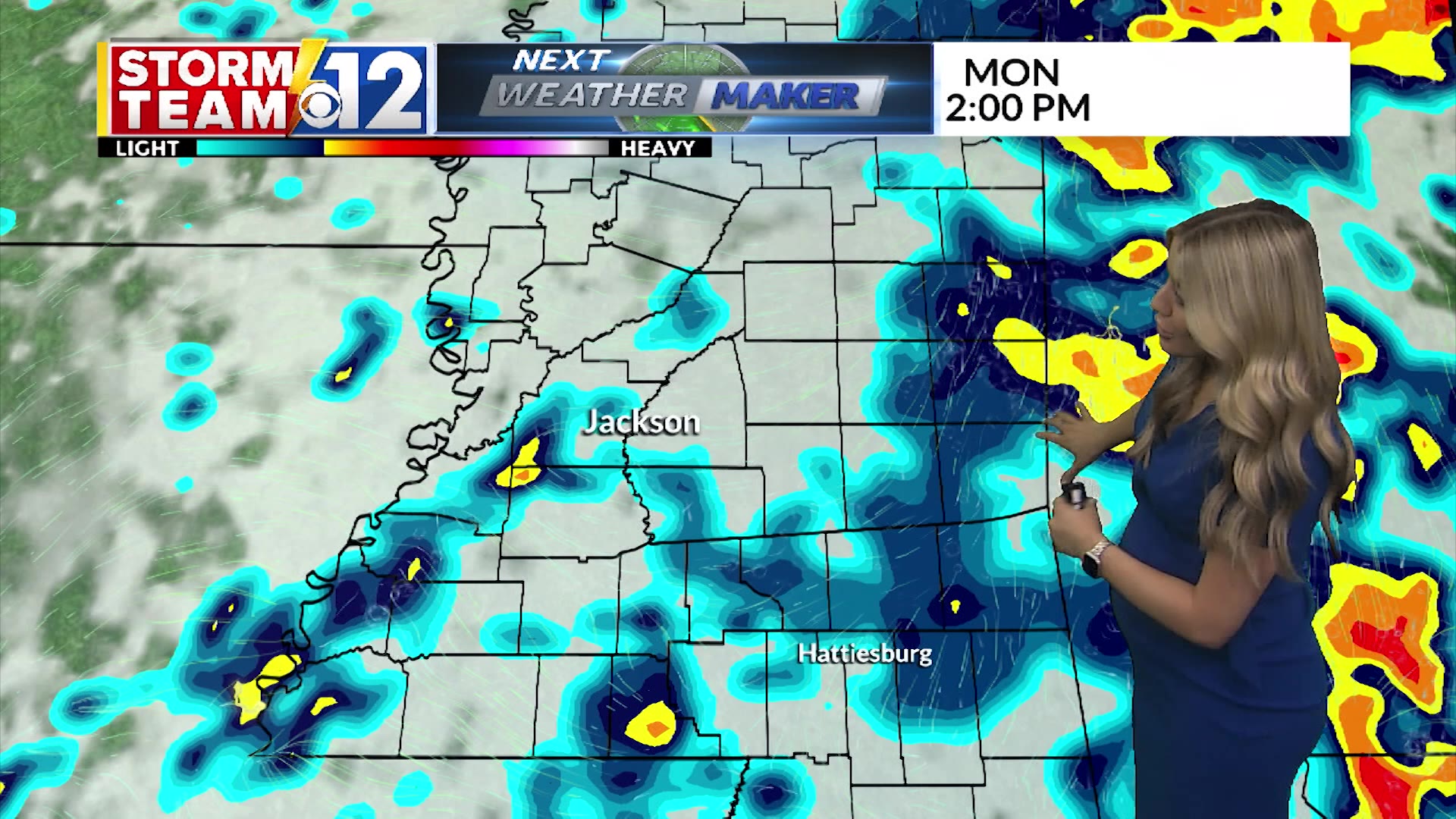 Monday afternoon weather update - 5/25