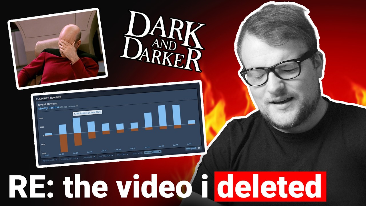A very stupid mistake was made: The Dark & Darker situation
