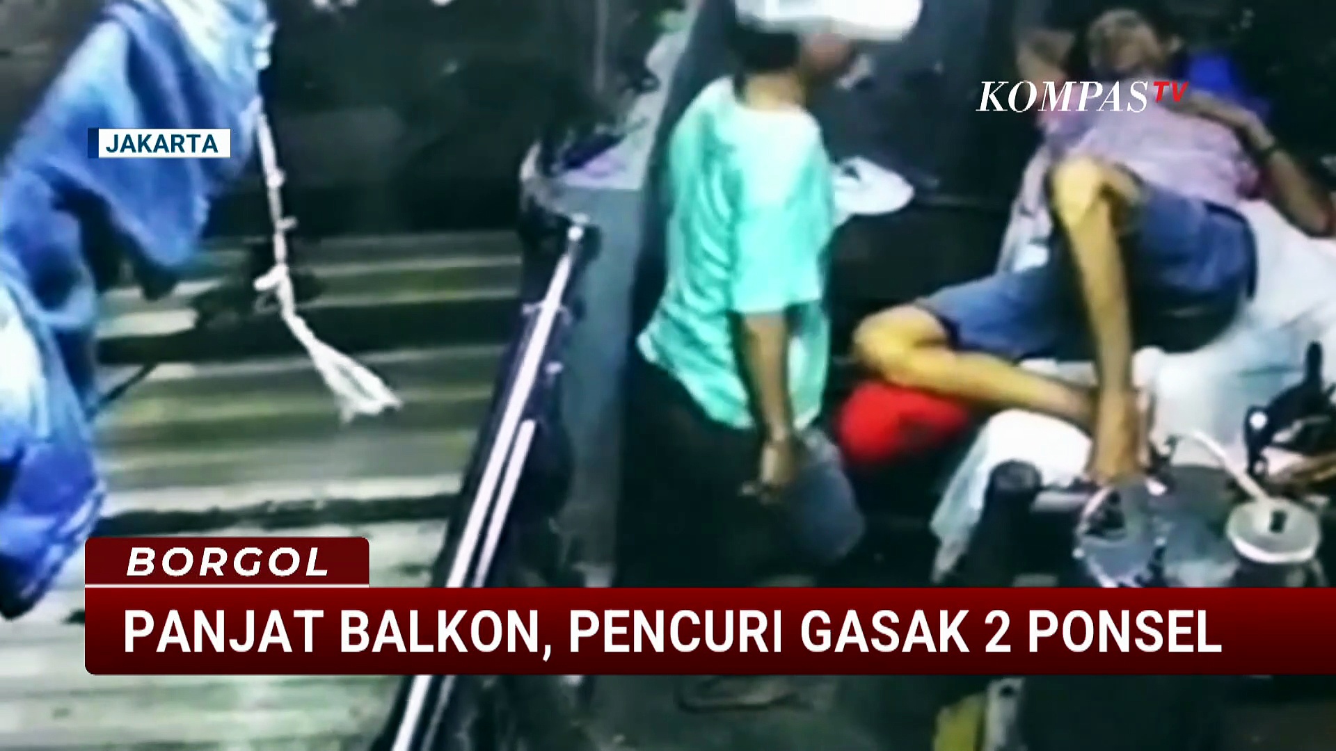 Panjat balkon lantai 2, pencuri gasak 2 ponsel di Tambora Jakarta Barat ...