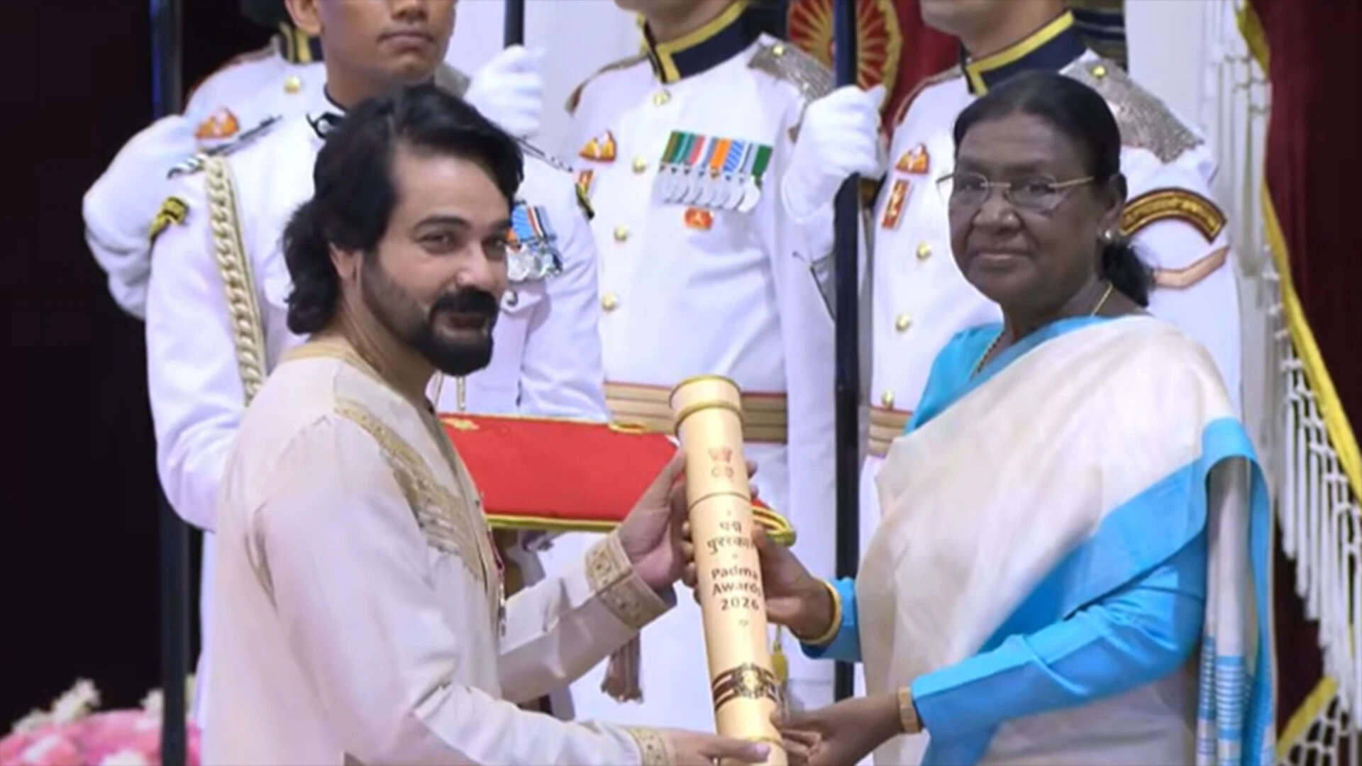 Padma Awards 2026: Prosenjit Chatterjee receives Padma Shri from ...