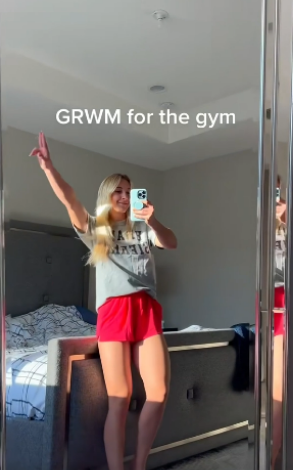 Get ready with me gym routine | Pre-workout prep & fitness motivation