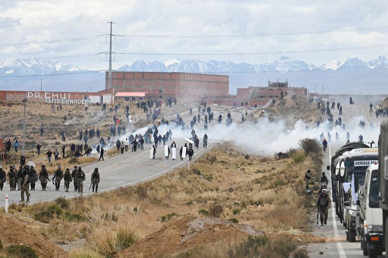 Bolivia president Paz cuts salary in half as protests grip country