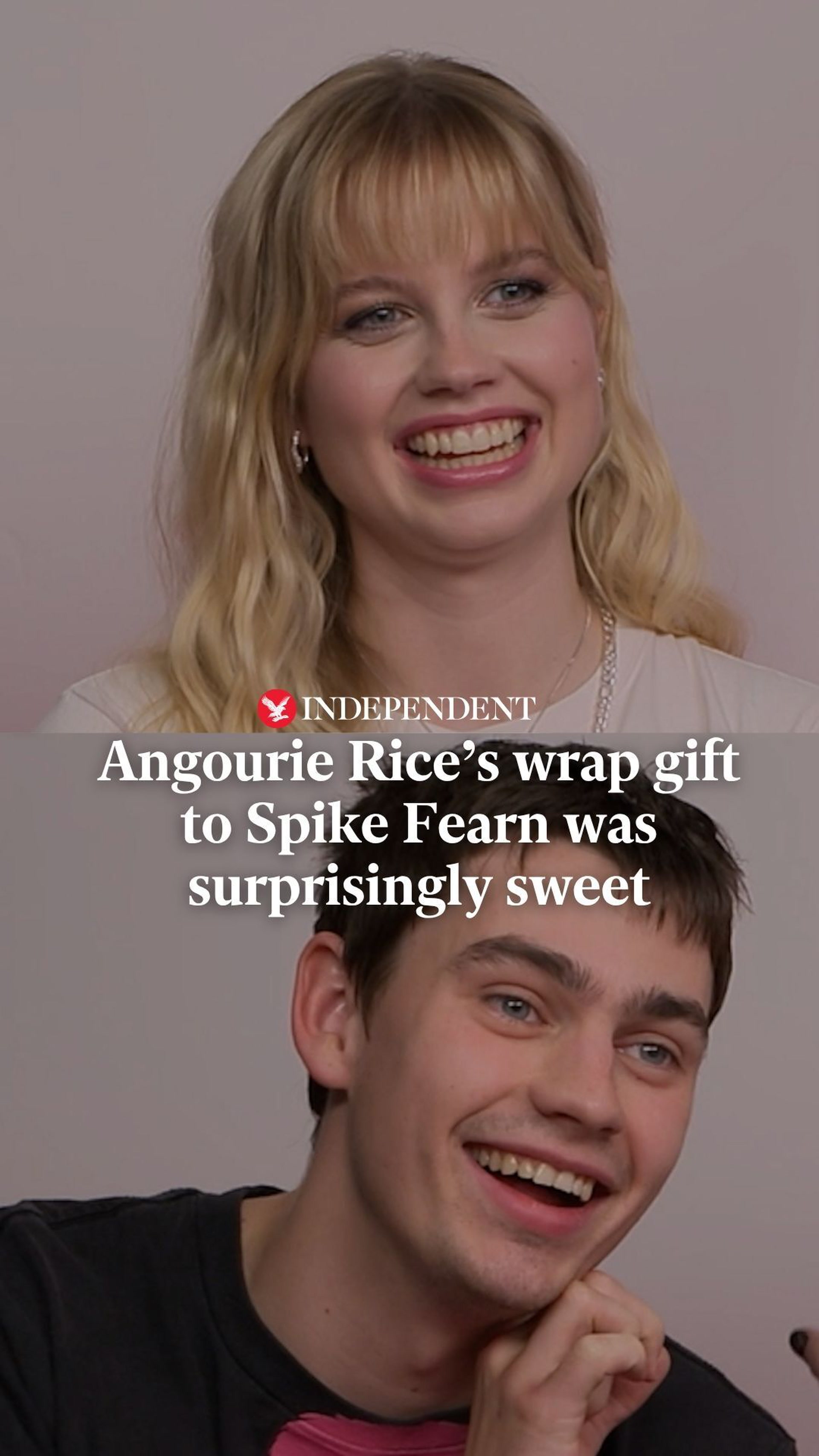 Angourie Rice’s gift to Spike Fearn was actually adorable