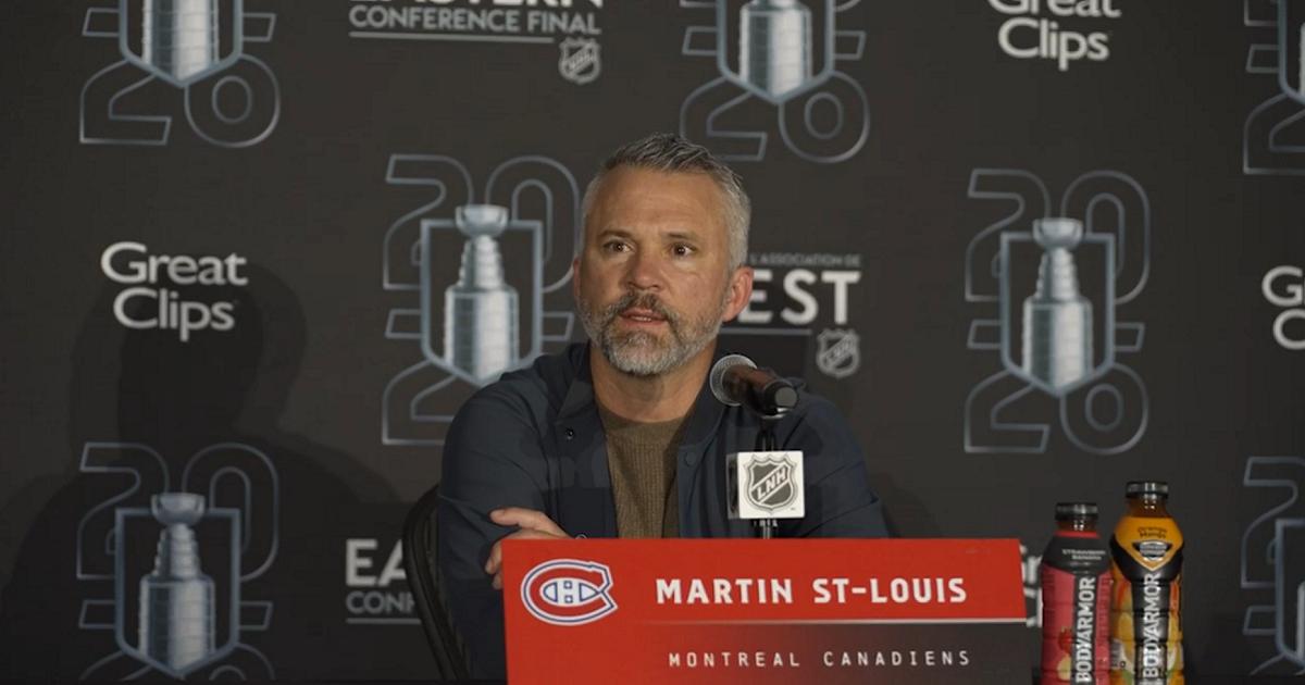 Martin St. Louis confirms lineup change for game 3