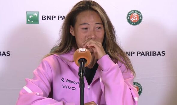 French Open star bursts into tears during press conference - 'I need to ...