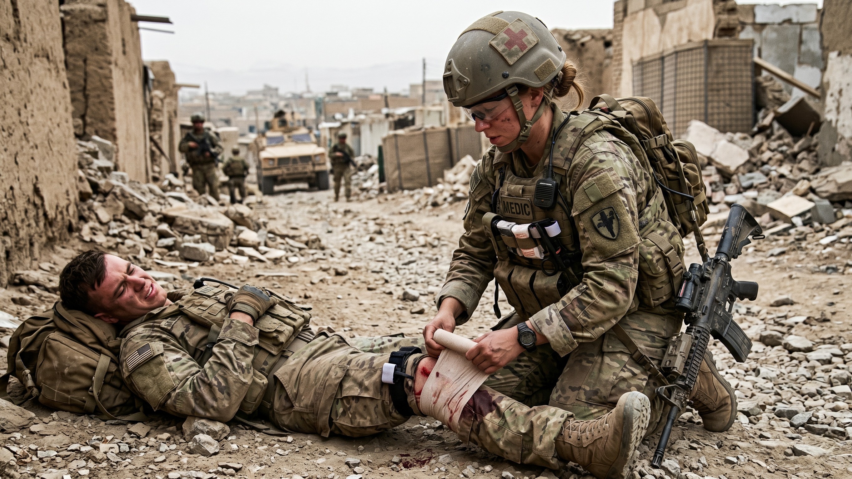 A combat medic tried to save lives - then he became one of the ...