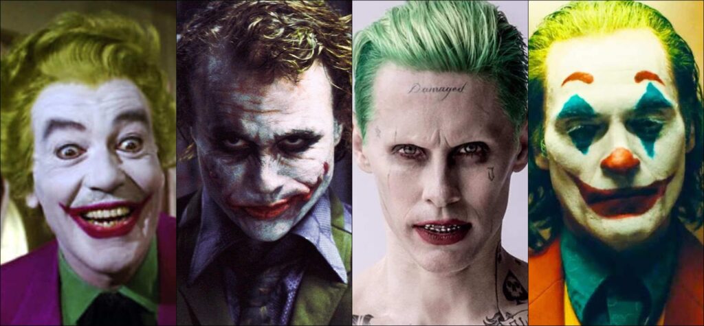 20 characters played by different actors