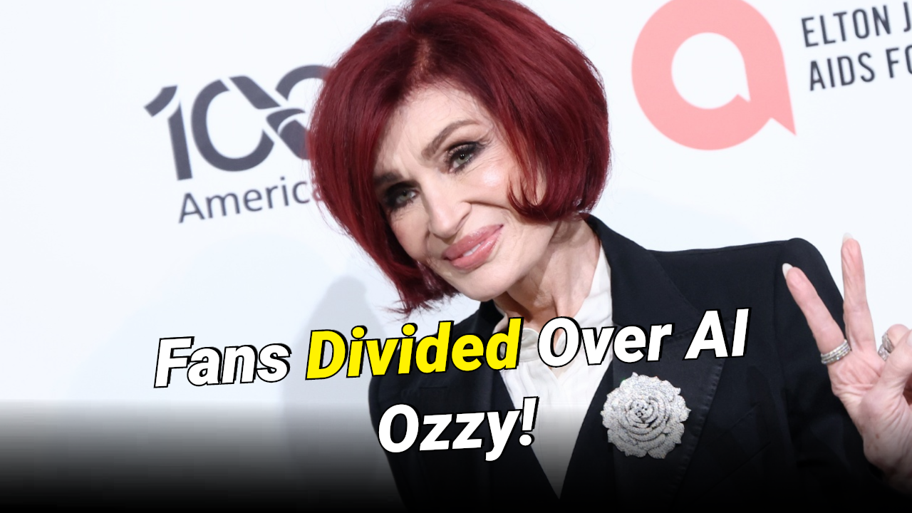 Sharon Osbourne unveils AI Ozzy hologram nearly a year after his death ...