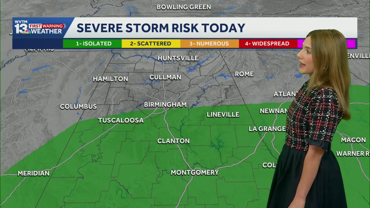 Flood watch: Heavy rain and storms in Alabama's 7-day forecast