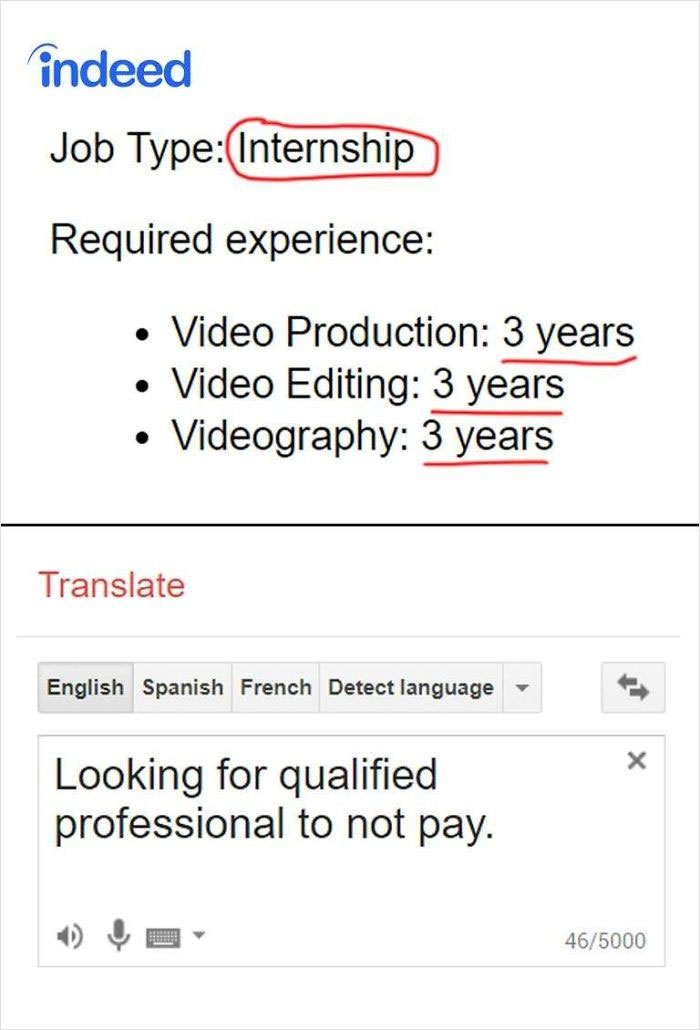 28 examples of hilariously unrealistic expectations when applying for a job