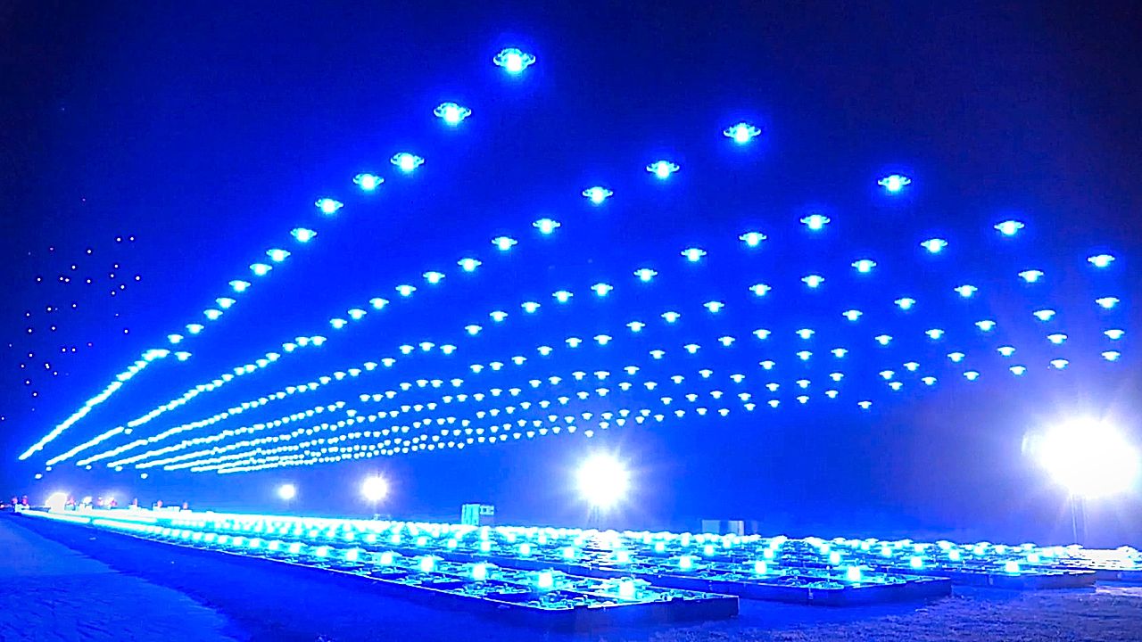 World record: 33,615 drones light up the skies over Sichuan, China