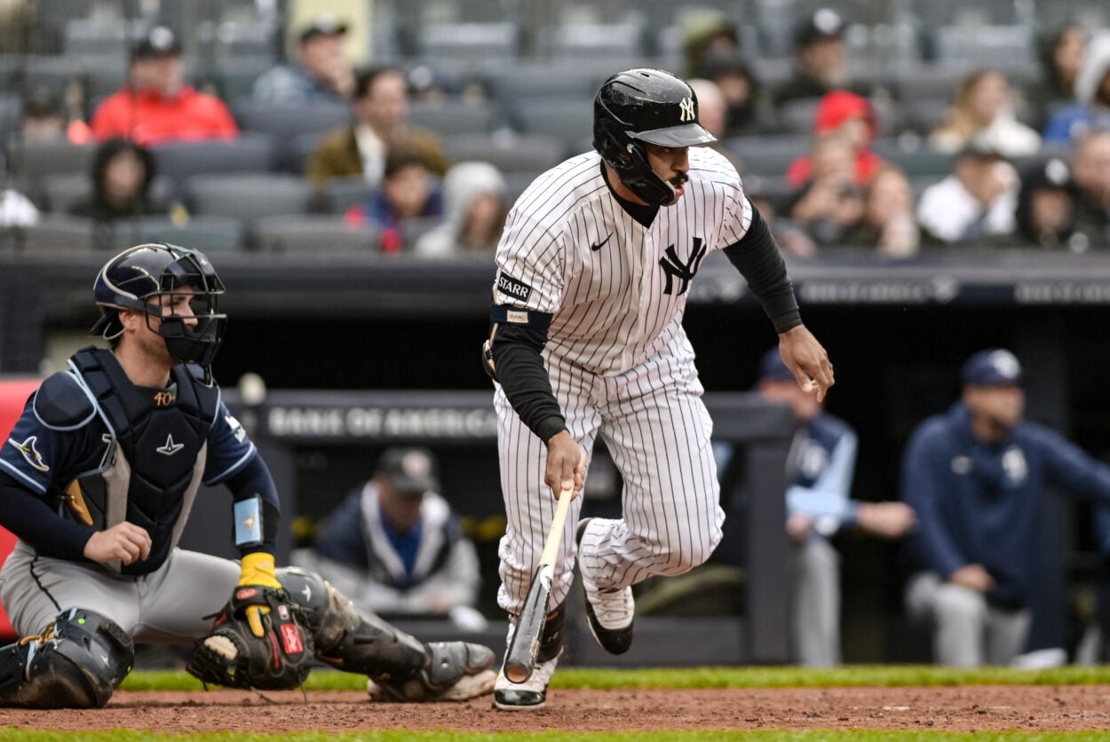The Yankees’ starting center fielder is waking up