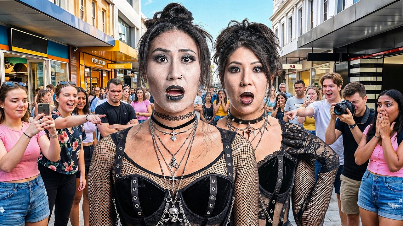 I transformed into a goth girl for a day!