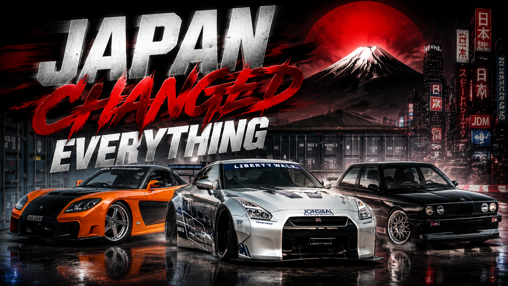 The 5 Japanese cars that built modern car culture