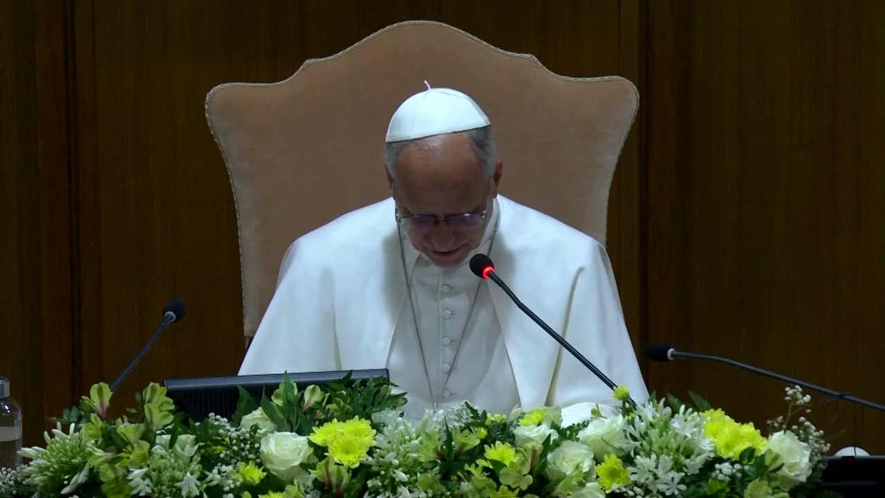 Pope Leo warns some AI weapons 'practically beyond' human control