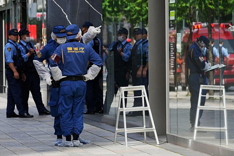 Around 20 people injured after spraying incident at Tokyo mall ATM ...