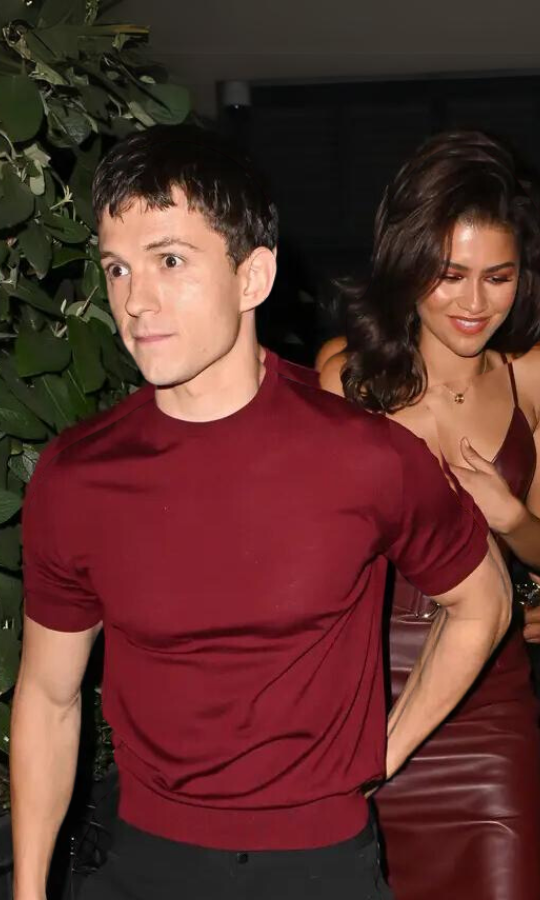 Tom protects Zendaya in crowd chaos 🚨