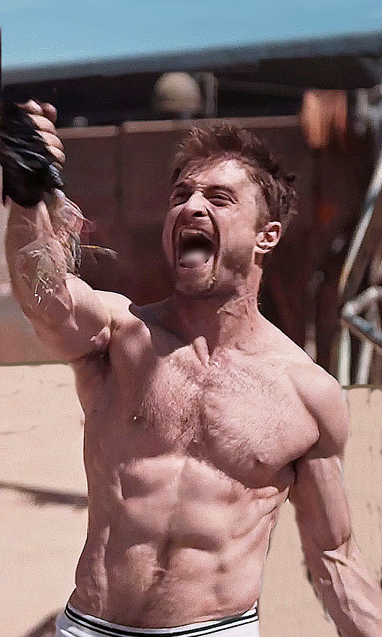 Is Daniel Radcliffe the new Wolverine?