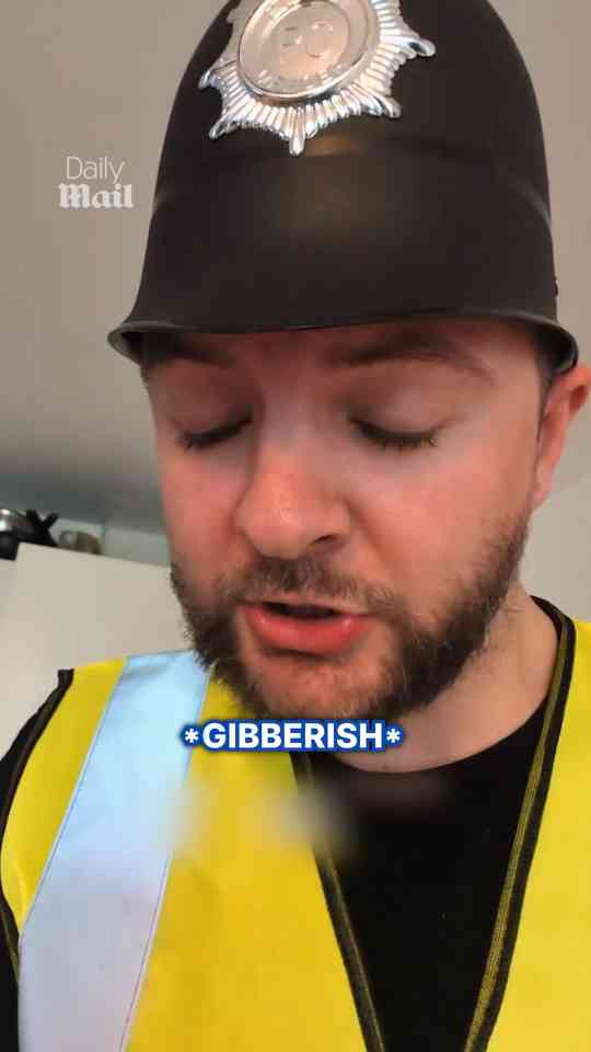 Man’s UK police impression has viewers saying it’s spot on