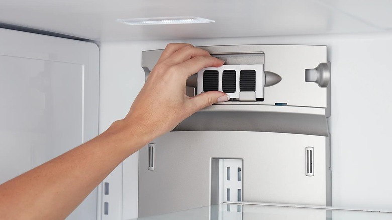 How often do I need to replace my refrigerator air filter?