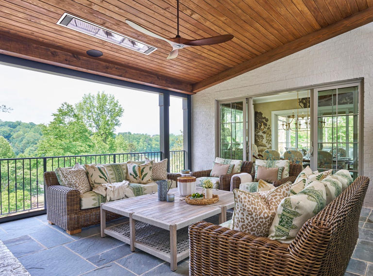 Designers reveal how to create a chic outdoor living room