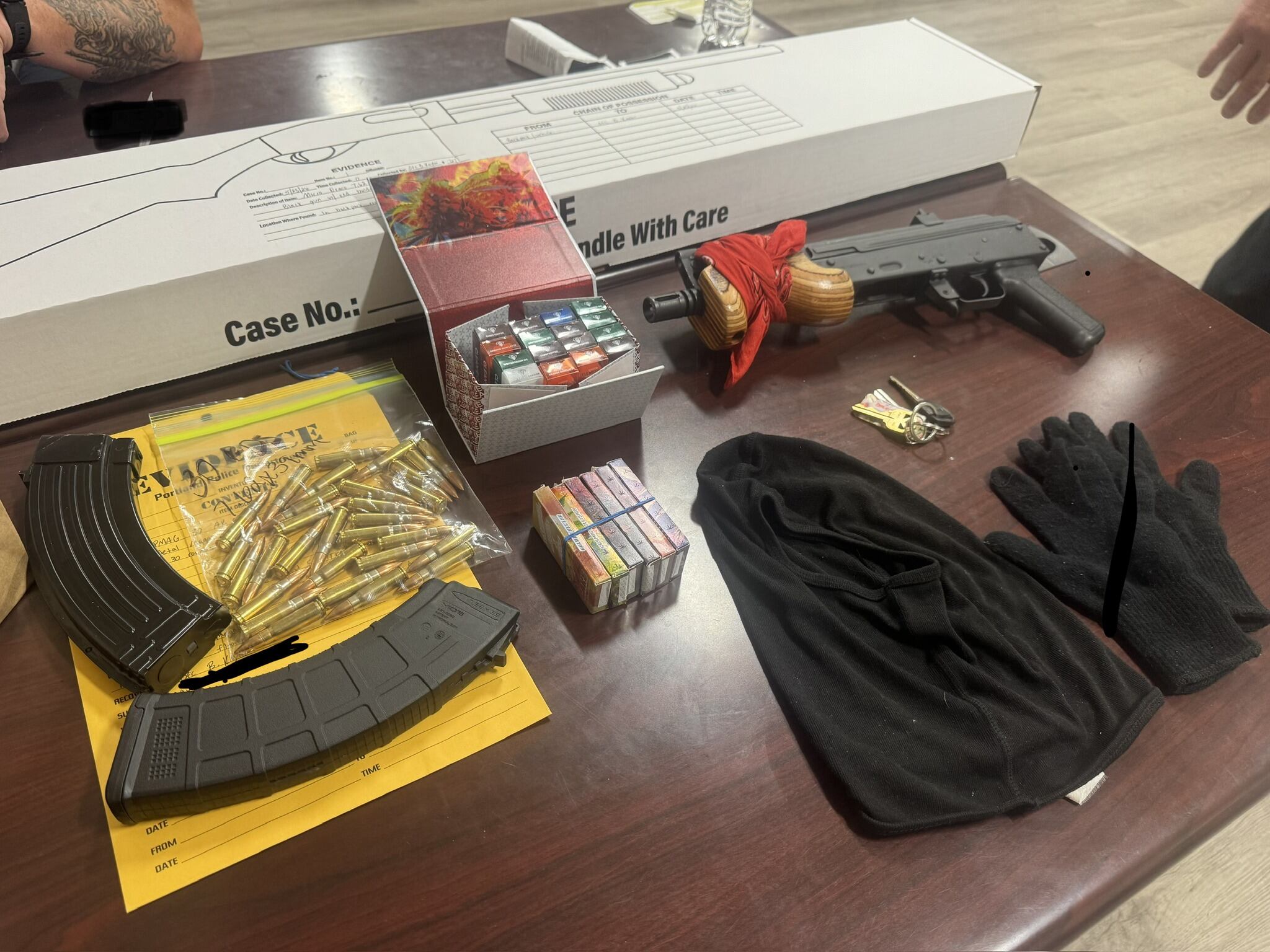 Teen arrested with ski mask, gun during traffic stop in Middle TN