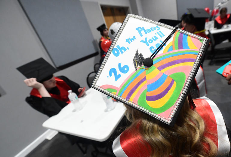 Brunswick graduate's unique cap design highlighted by USA TODAY