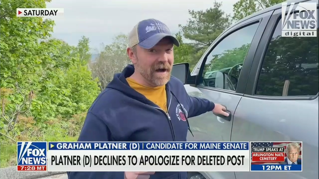 Graham Platner declines to apologize for celebrating video of American ...