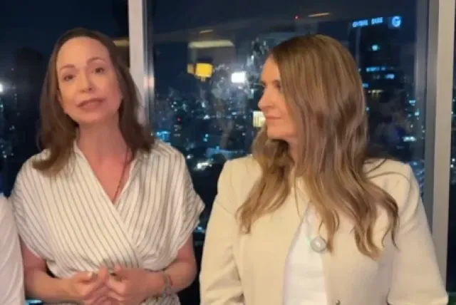 Paloma Valencia se reunió con María Corina Machado, líder de la ...