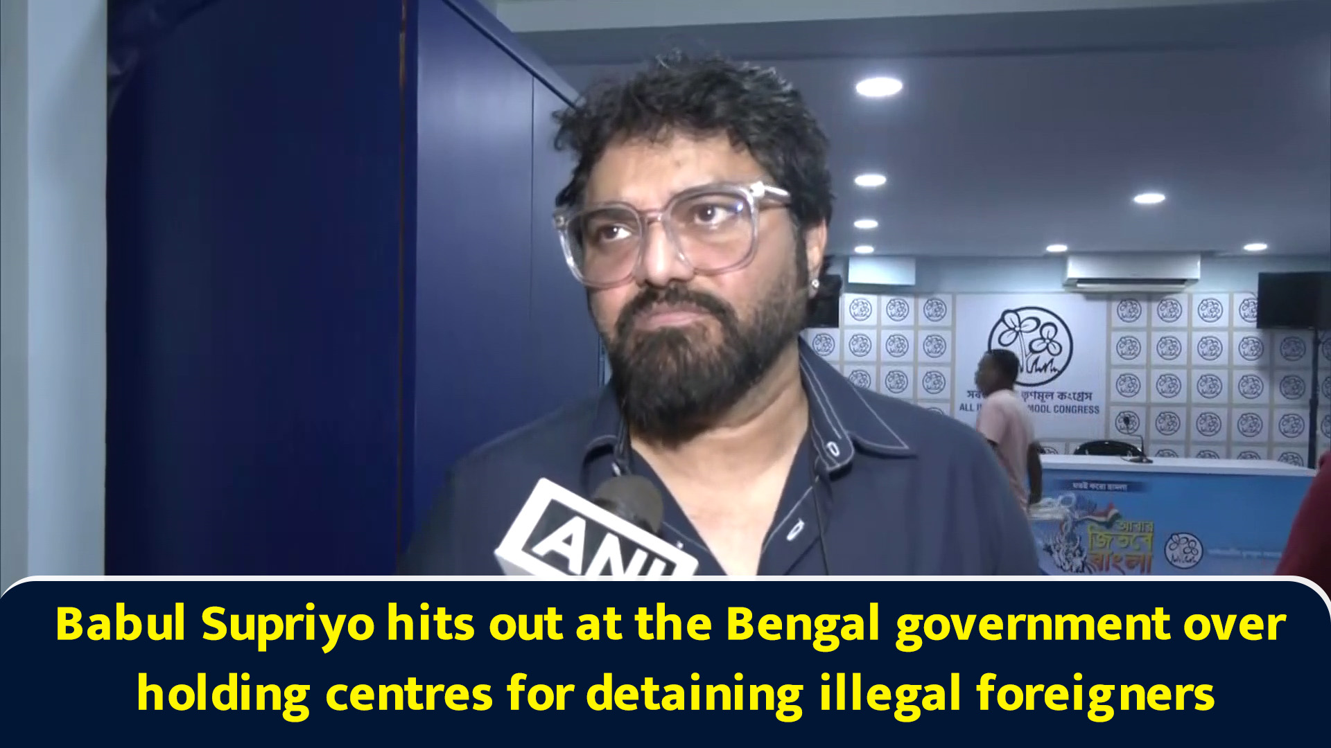 Babul Supriyo hits out at the Bengal government over holding centres ...