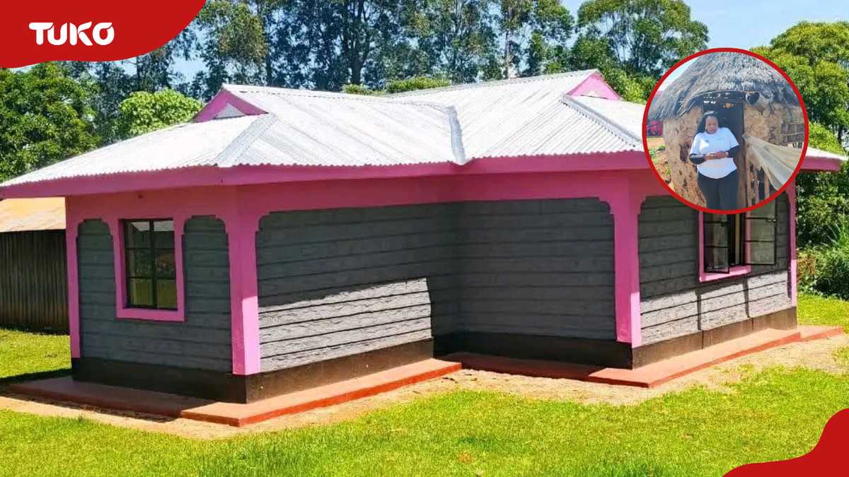 Kericho well-wisher builds new house for vulnerable neighbour living in ...
