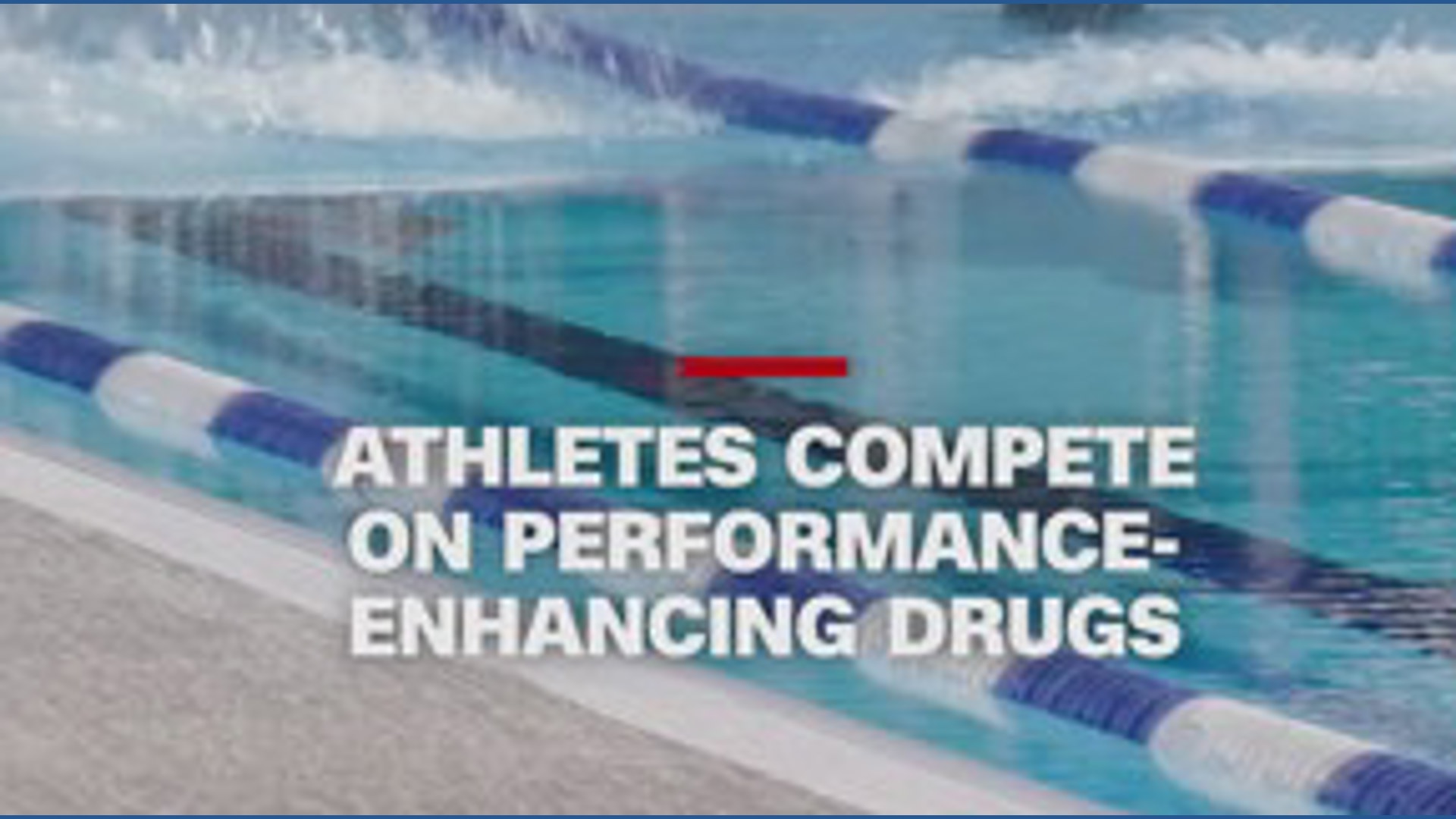 Athletes use performance enhancing drugs