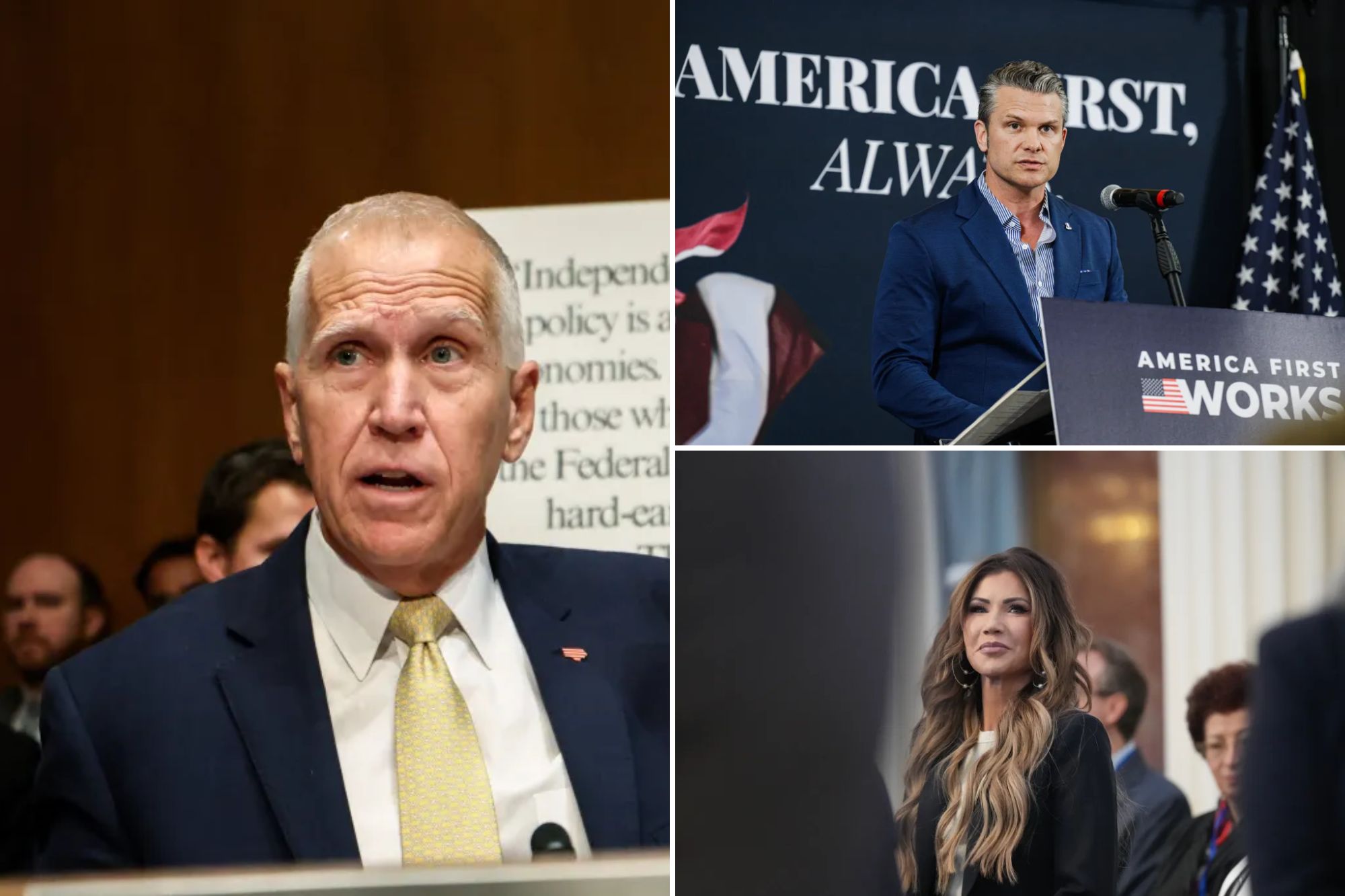 Retiring GOP Sen. Tillis flames Hegseth: Makes ‘Kristi Noem look like a ...