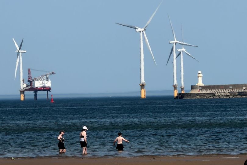 Thousands enjoy the bank holiday on region's beaches as temperatures ...