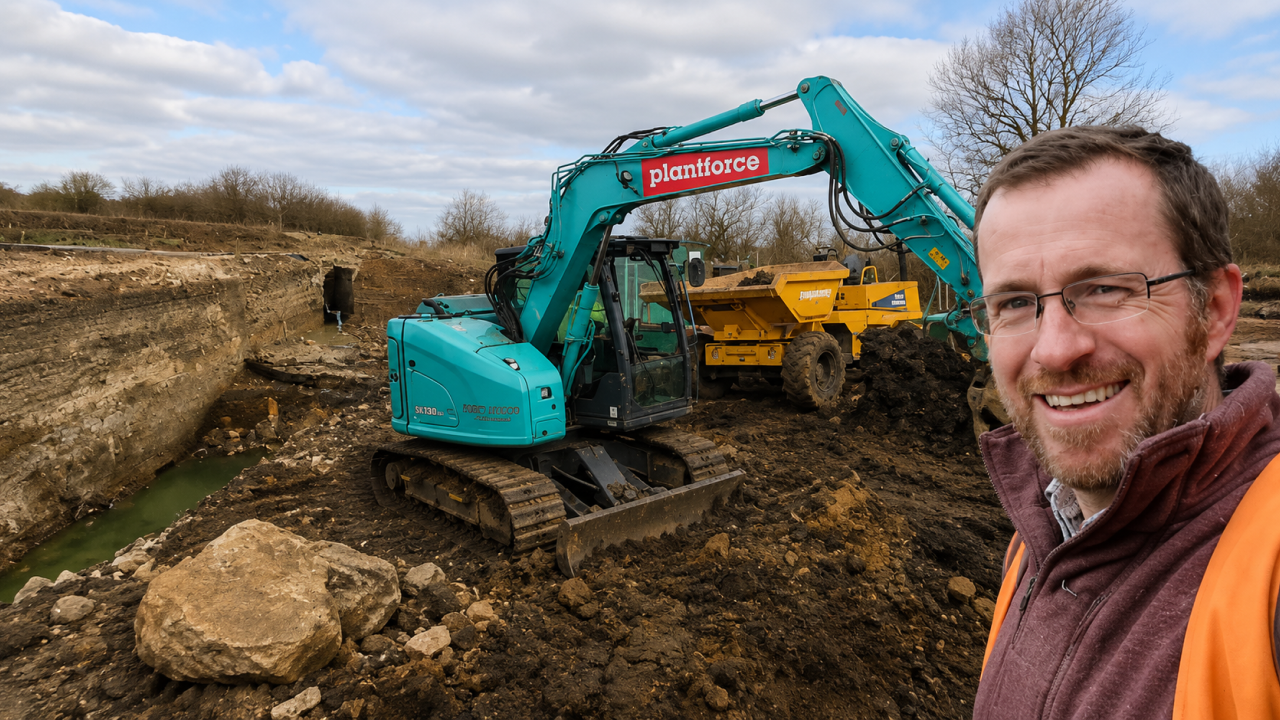 Digging up a lost canal lock on the Stroudwater Navigation (The Missing ...