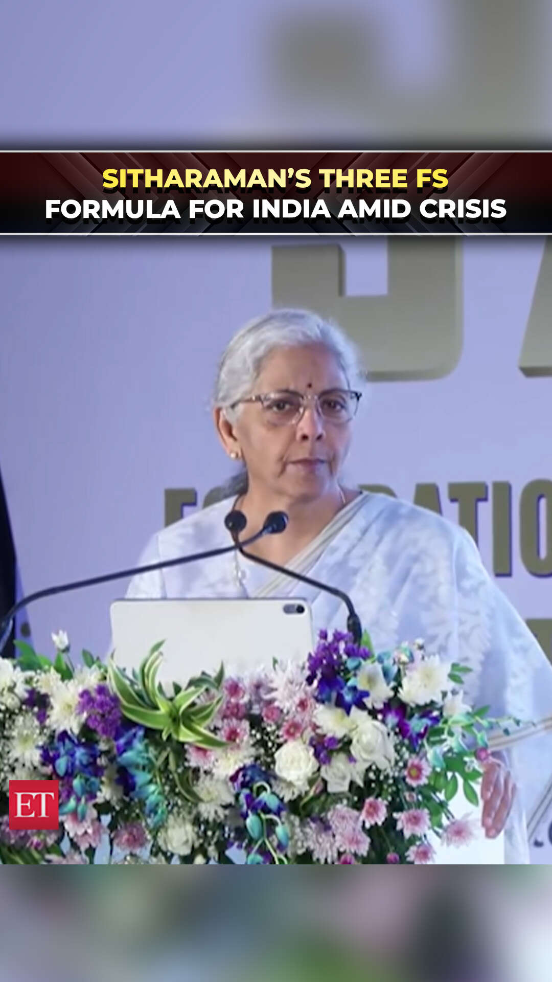 FM Nirmala Sitharaman outlines importance of PM’s call to conserve ...