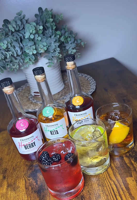 Testing the new Hennessy cocktail lineup | Henny Rita, iced tea & berry ...