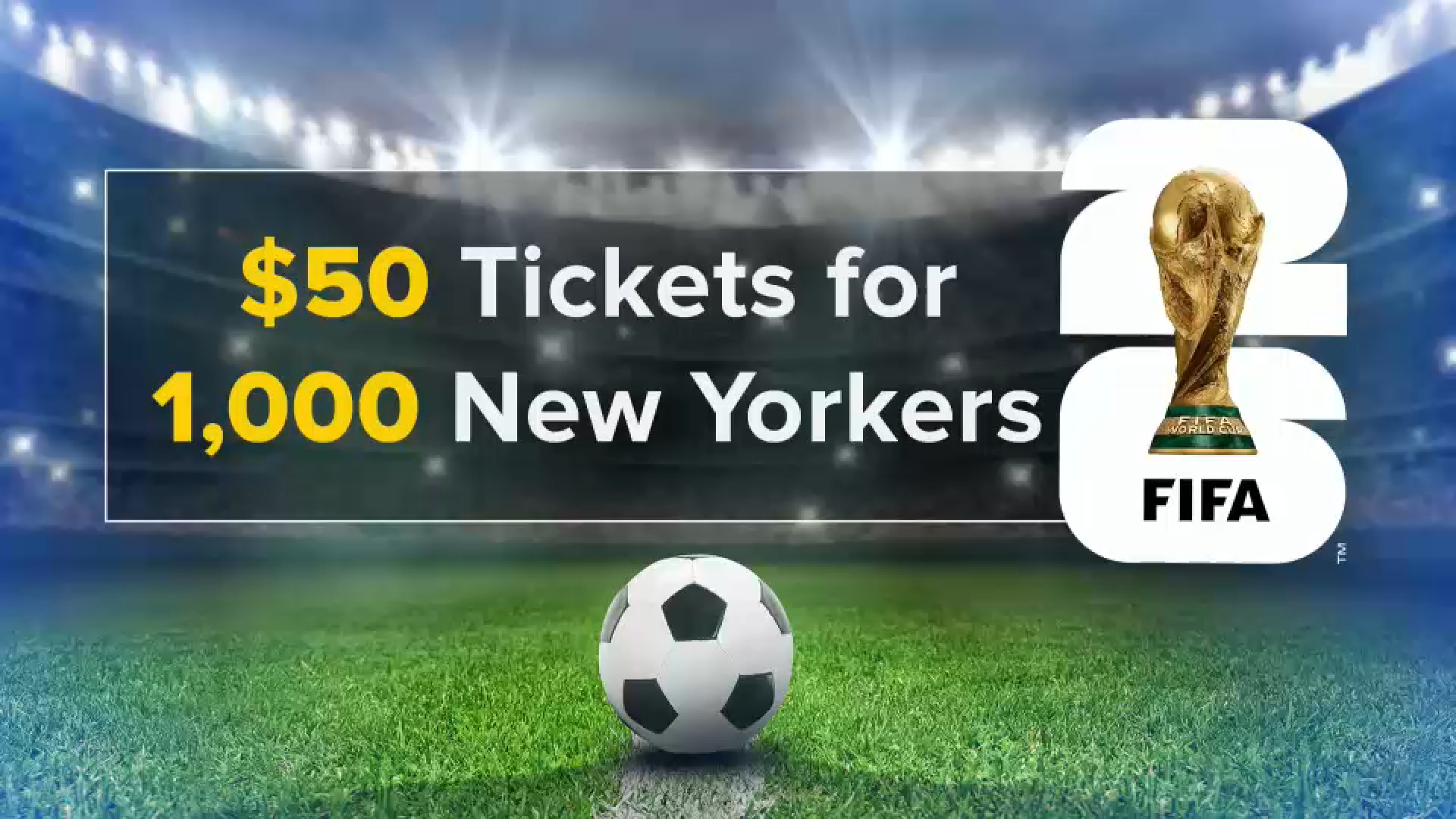 2nd day of New York City resident World Cup ticket lottery fills up in ...