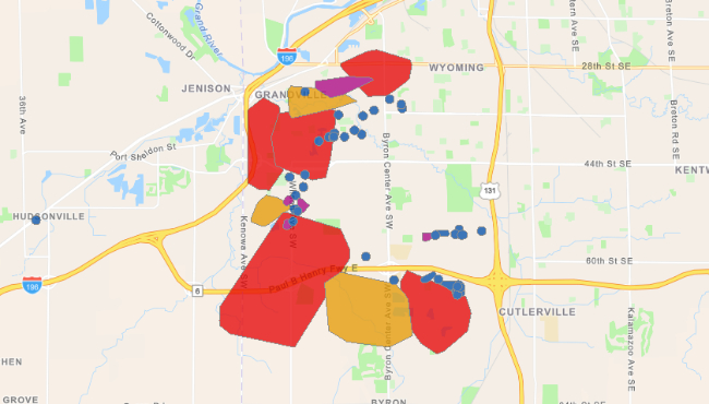 Tap failure knocks out power to thousands in Wyoming, Grandville, Byron ...