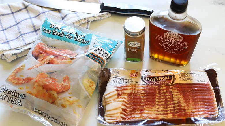 Bacon-wrapped shrimp recipe
